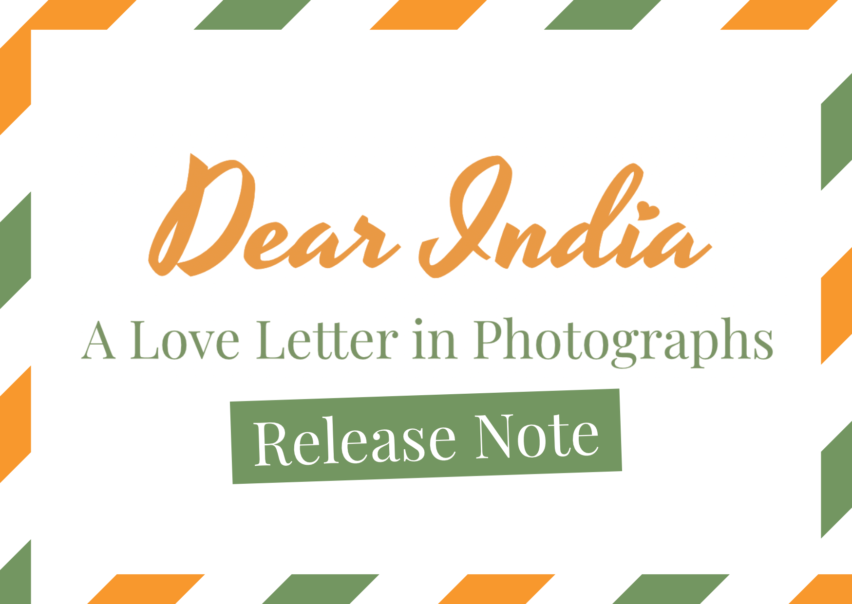 Mein Bildband "Dear India" - eine fotografische Liebeserklärung ...